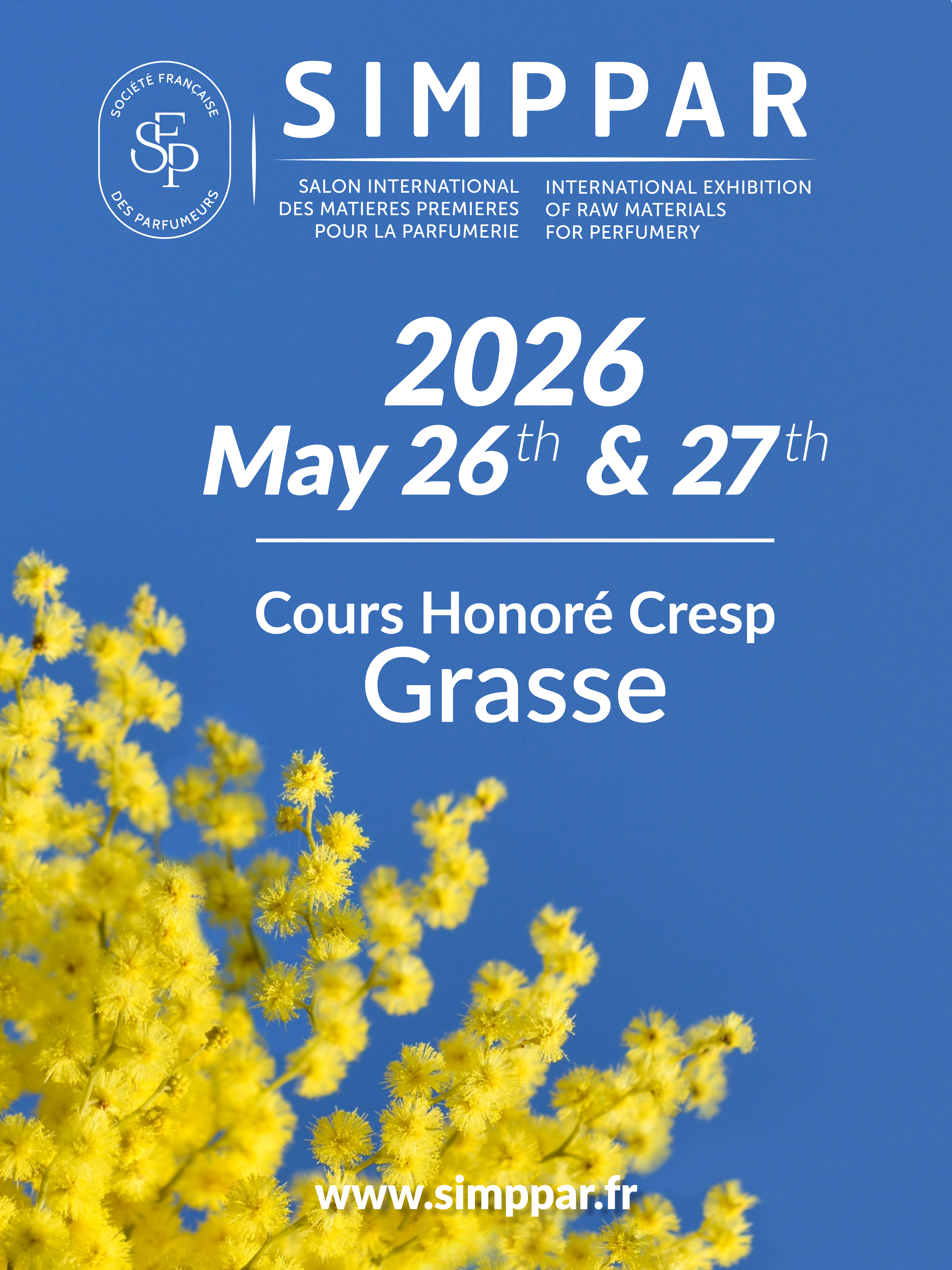 SIMPPAR Grasse 2026 - SFP's International Perfumery Raw Materials Show